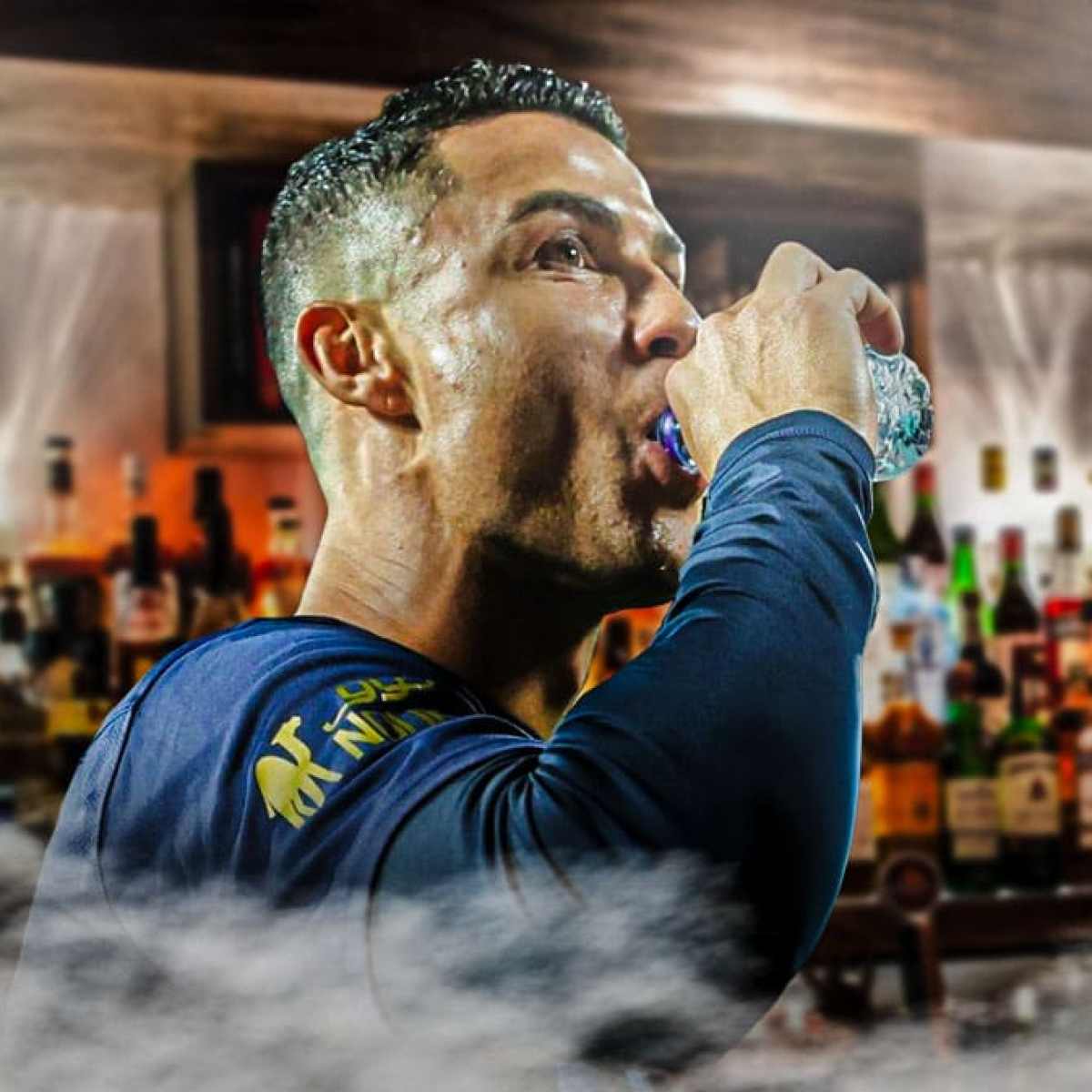 Cristiano Ronaldo Drinking Mate