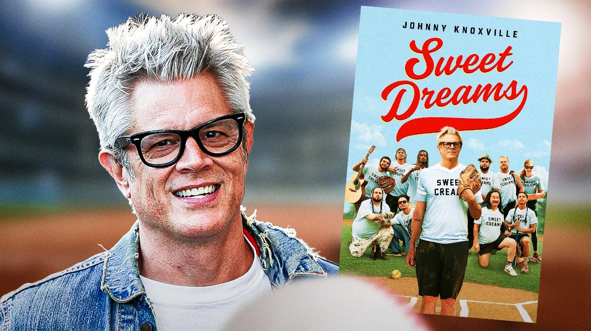 Sweet Dreams' Johnny Knoxville pitches his love for baseball, WWE comeback