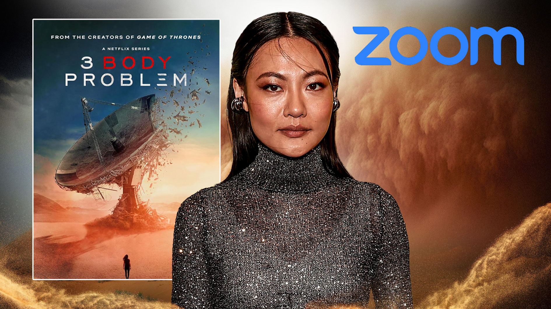 How 3 Body Problem star got part via Zoom with bad connection