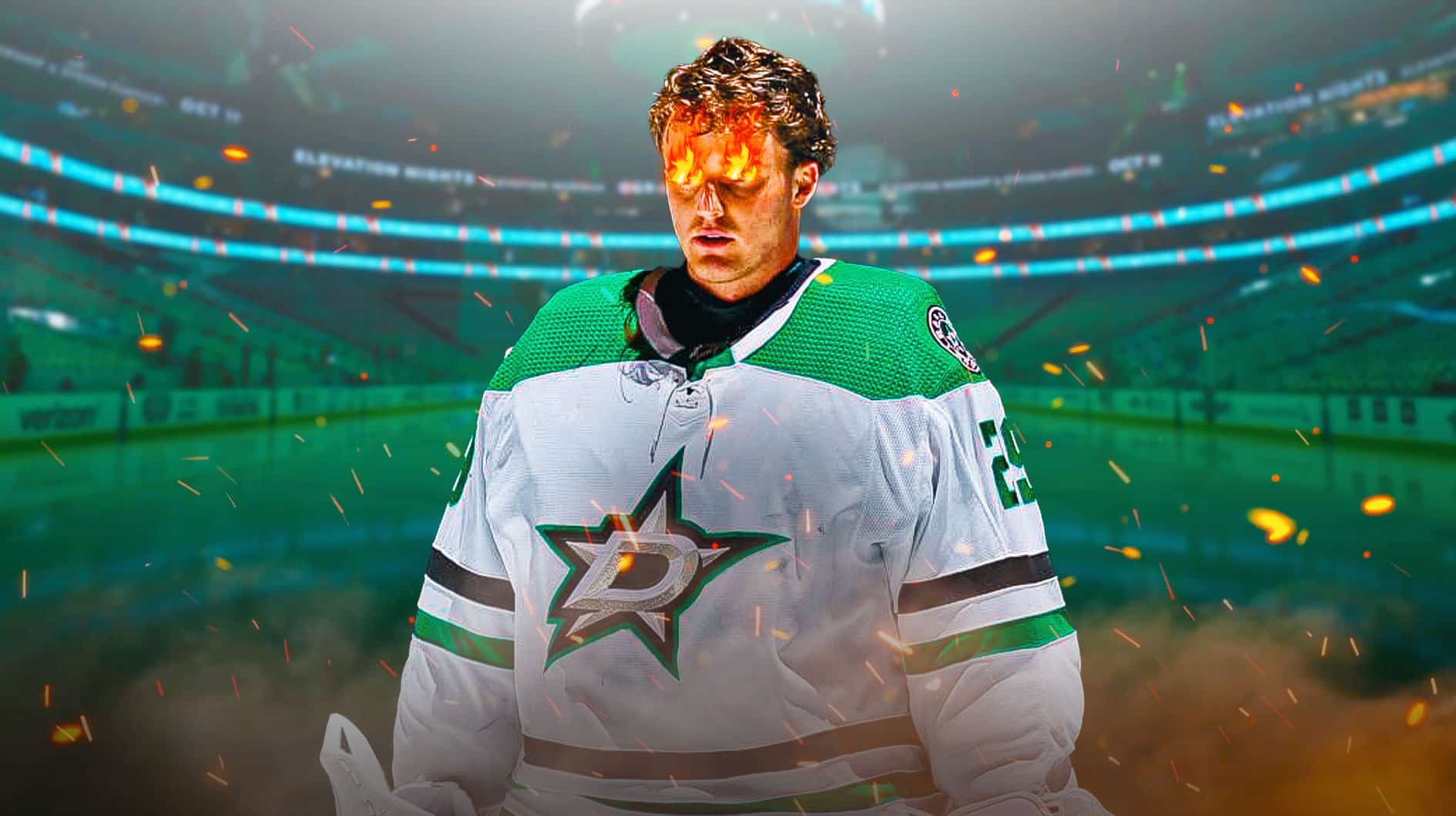 Stars' Jake Oettinger casually robs Blues with bonkers OT save