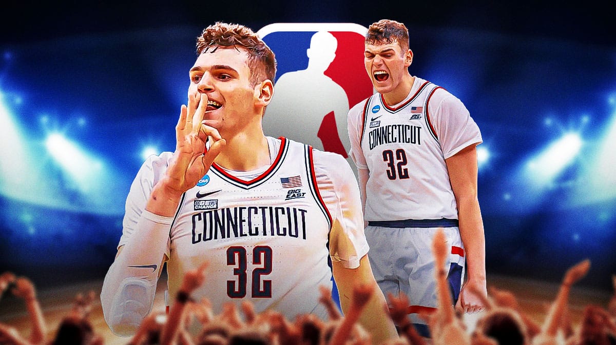 Donovan Clingan enters NBA Draft as potential top pick after UConn ...