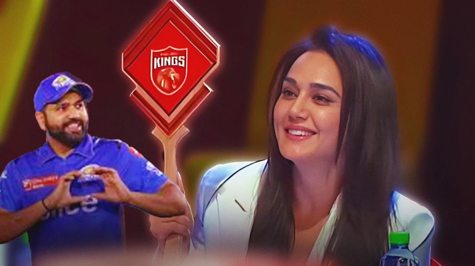 Punjab Kings reveal Preity Zinta's Rohit Sharma 'fake news'