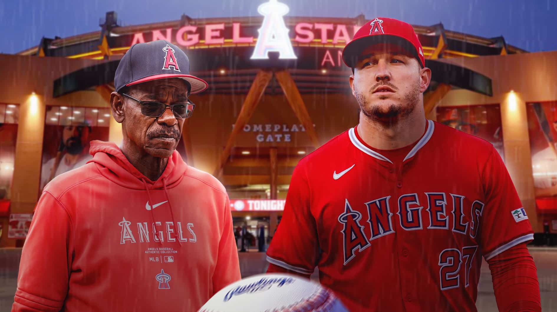 Angels' Ron Washington challenges Mike Trout to 'swing the bat' after ...
