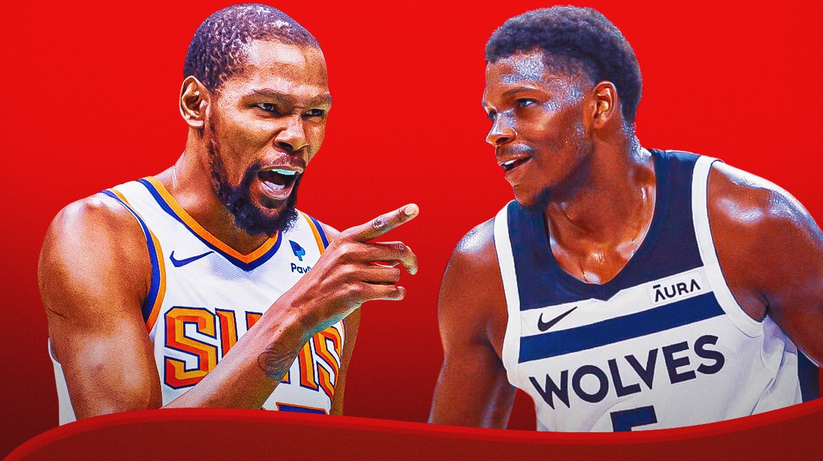 Timberwolves' Anthony Edwards sounds off on savage Kevin Durant trash-talk after Game 1 win