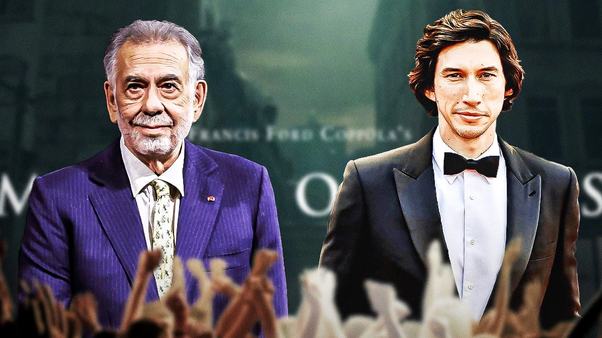 Megalopolis' first look shows Adam Driver on the edge of life and time