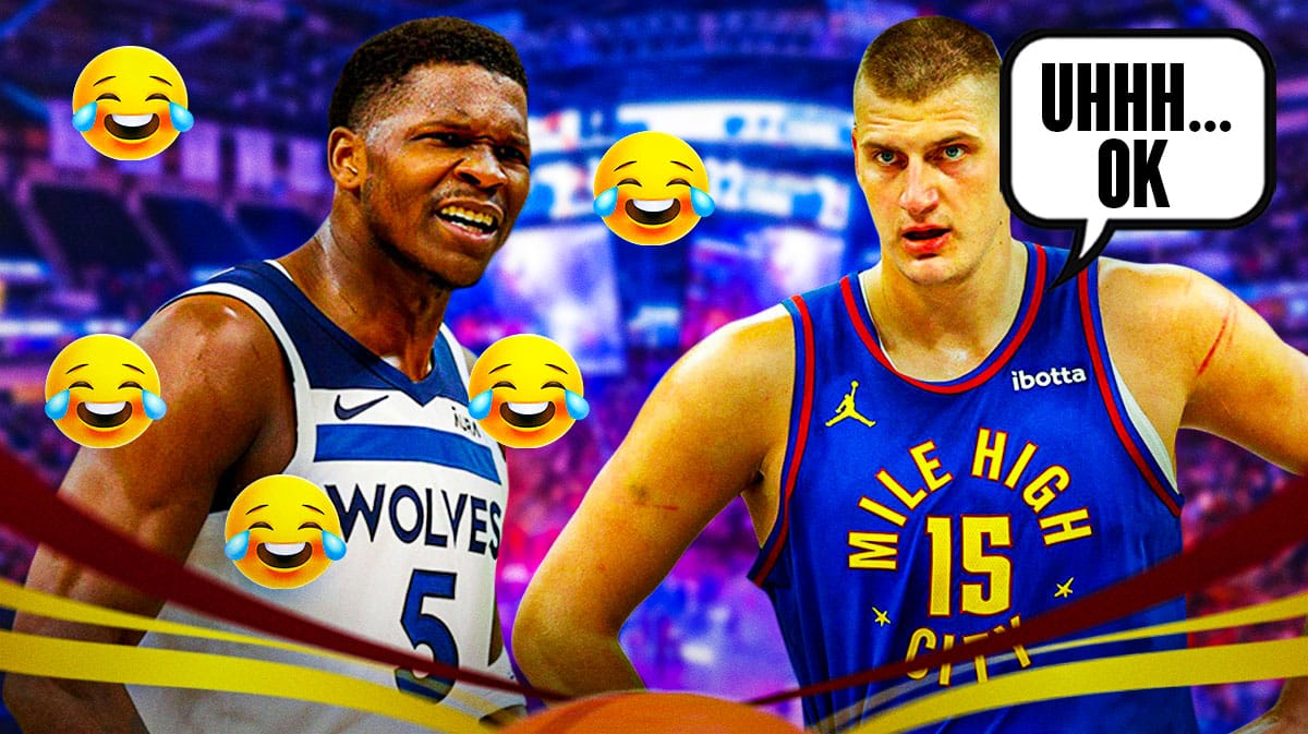Timberwolves' Anthony Edwards drops helpless 'laugh' reaction to Nikola ...