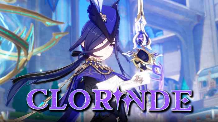 Genshin Impact - Clorinde Kit, Materials, Talents, and More