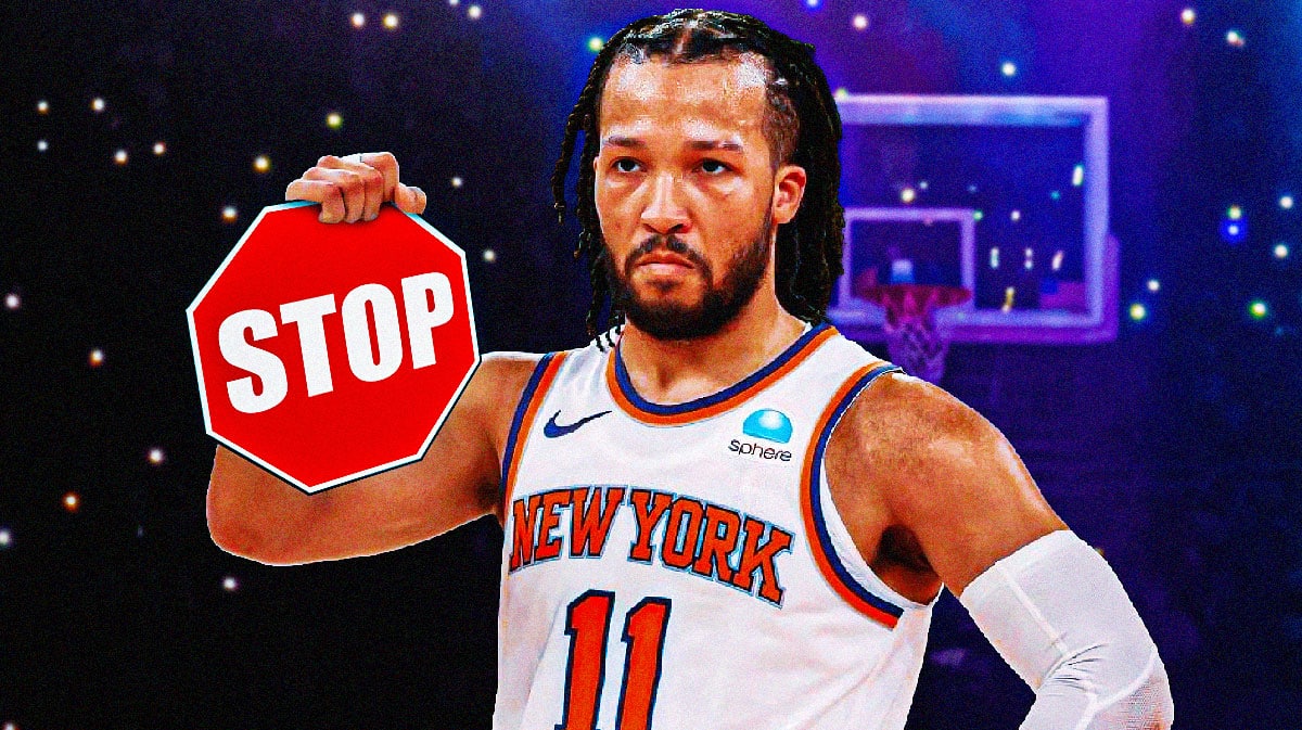 Knicks' Jalen Brunson cuts off question about contract extension after ...