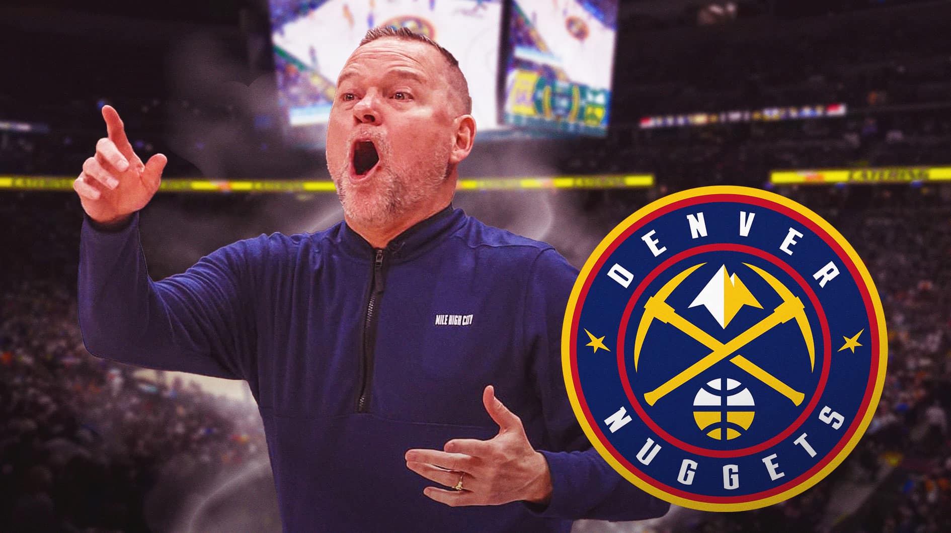 Livid Nuggets coach Michael Malone charges at ref during heated moment ...