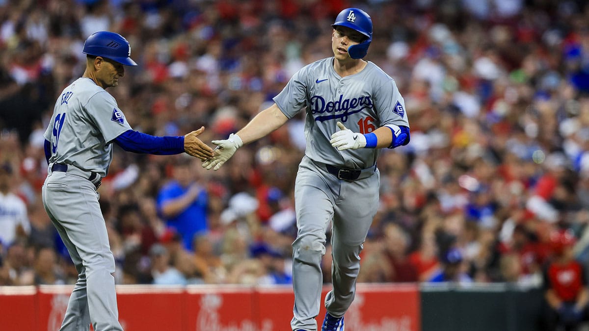 Will Smith reacts to epic milestone that helped complete Dodgers' sweep ...