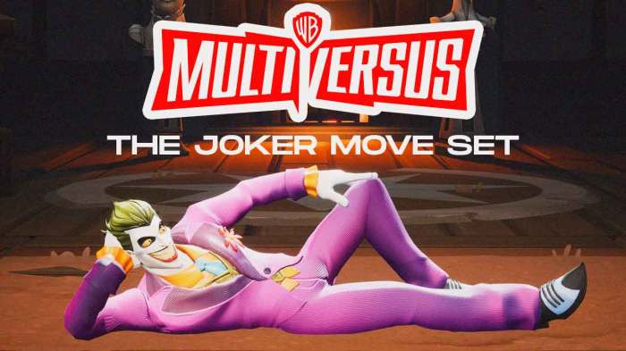 MultiVersus - The Joker Move Set