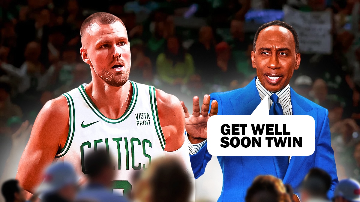 Stephen A. Smith hits Celtics' title chances with Kristaps Porzingis ...