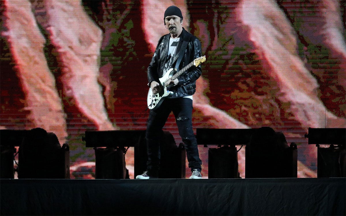 U2's The Edge drops marriage truth bomb after major HEART award win