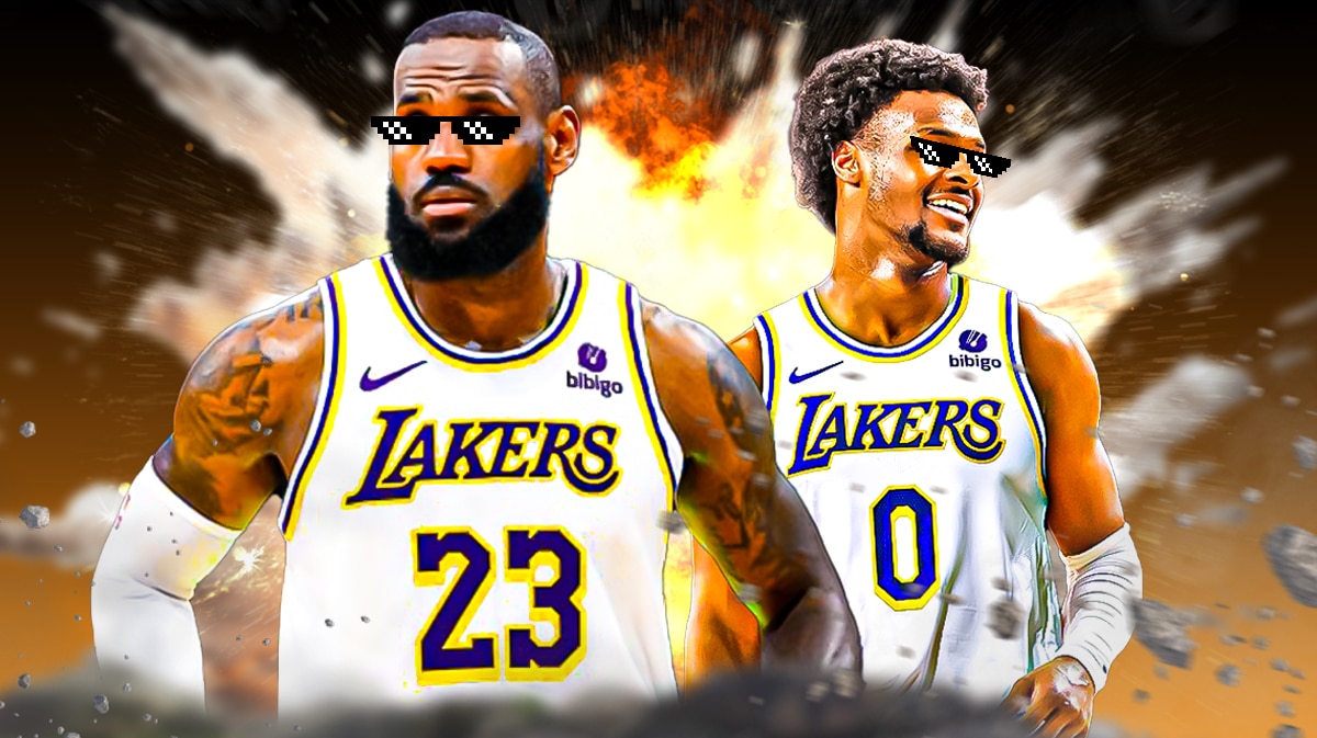 Lakers' Bronny James pick causes social media explosion