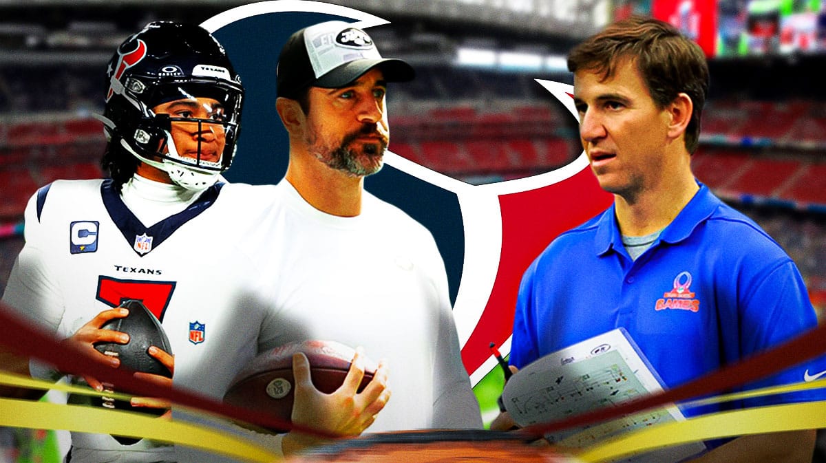 Texans QB C.J. Stroud shares mindblowing Eli Manning vs. Aaron Rodgers take