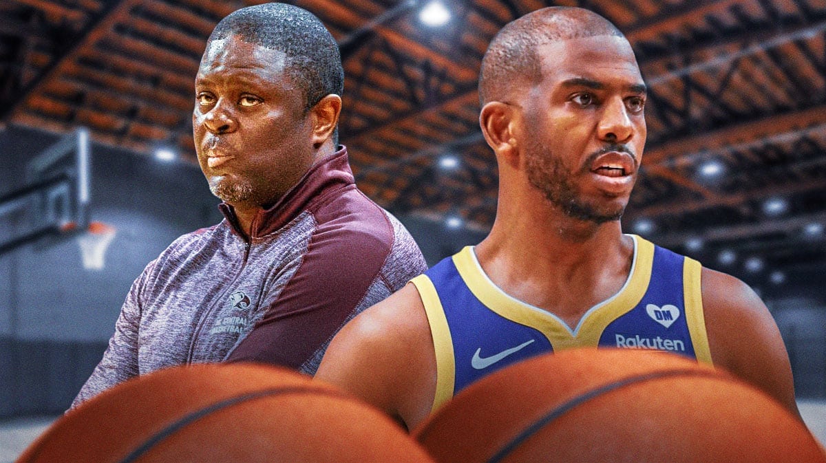 Chris Paul shows love to North Carolina Central's Levelle Moton