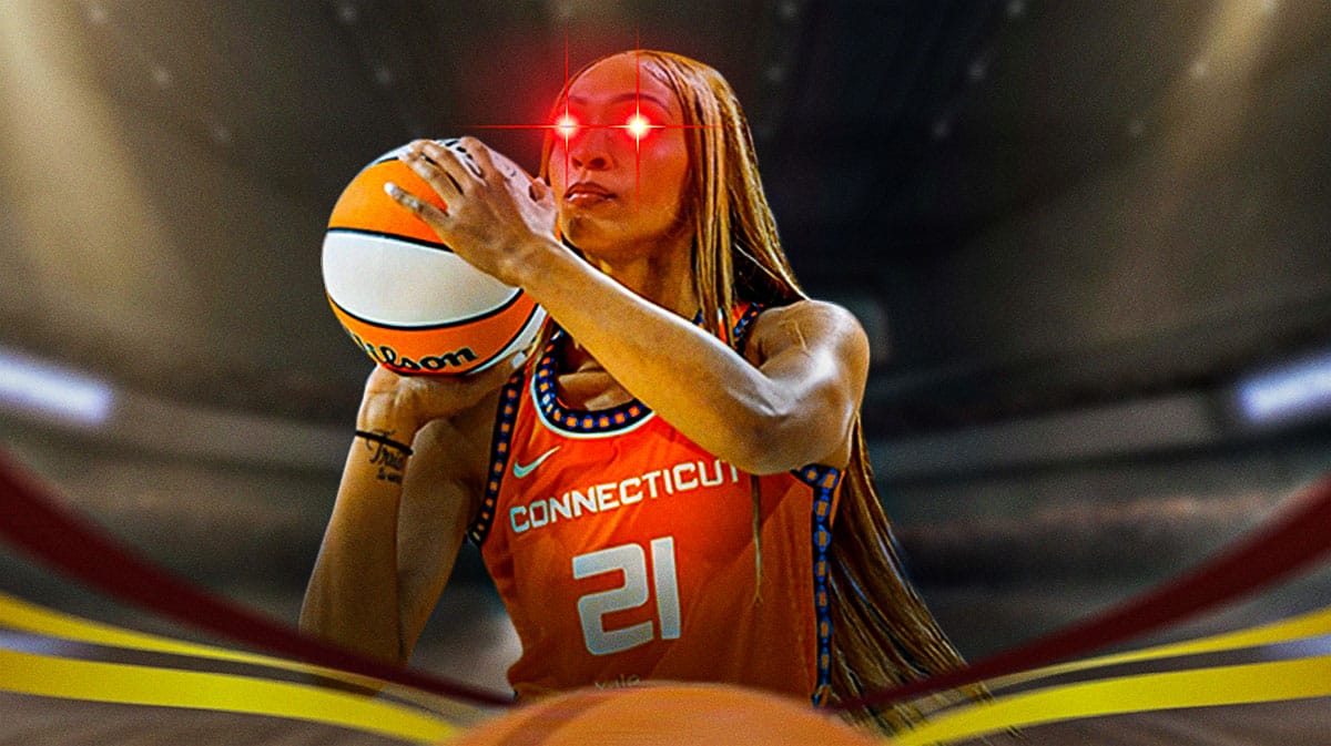 Sun's DiJonai Carrington claps back at fan hating over Caitlin Clark foul
