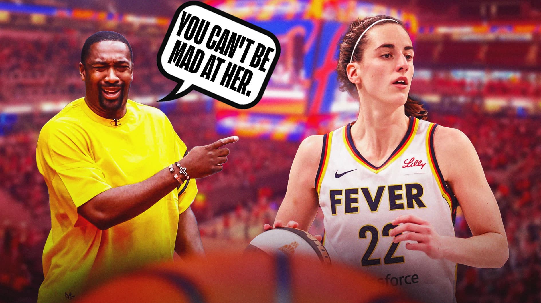 Gilbert Arenas drops interesting take on Fever's Caitlin Clark hate in WNBA
