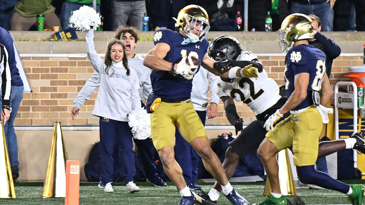 Dangerous Notre Dame football weapon identified as 2024 breakout star