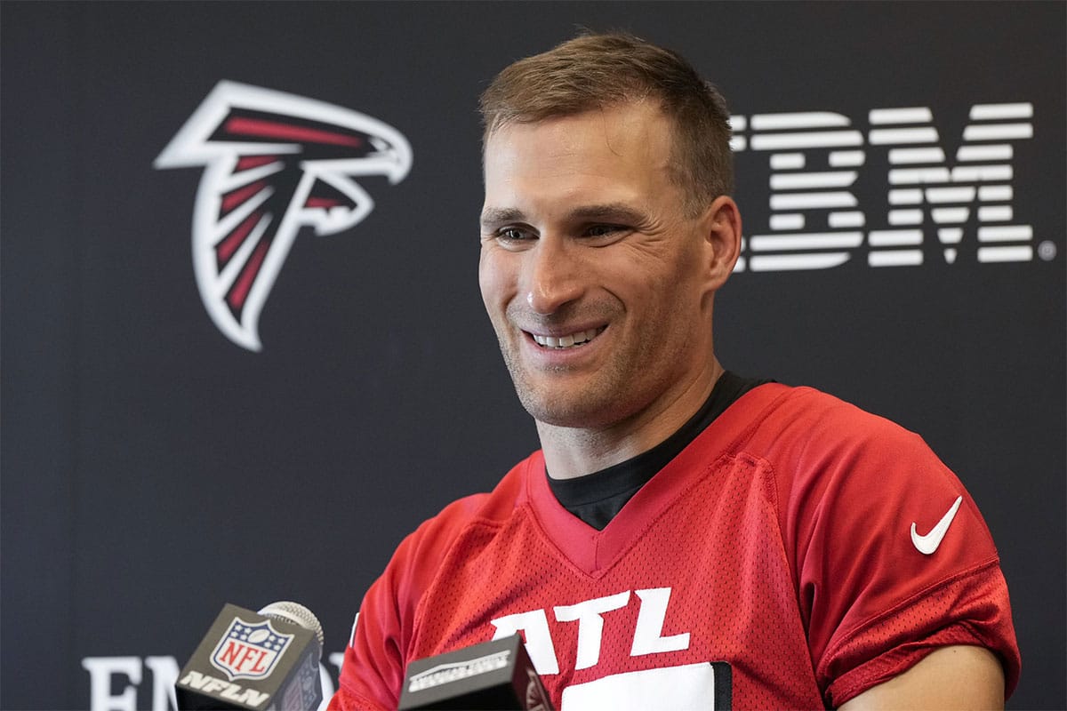 Falcons punished after violating tampering policy with Kirk Cousins signing
