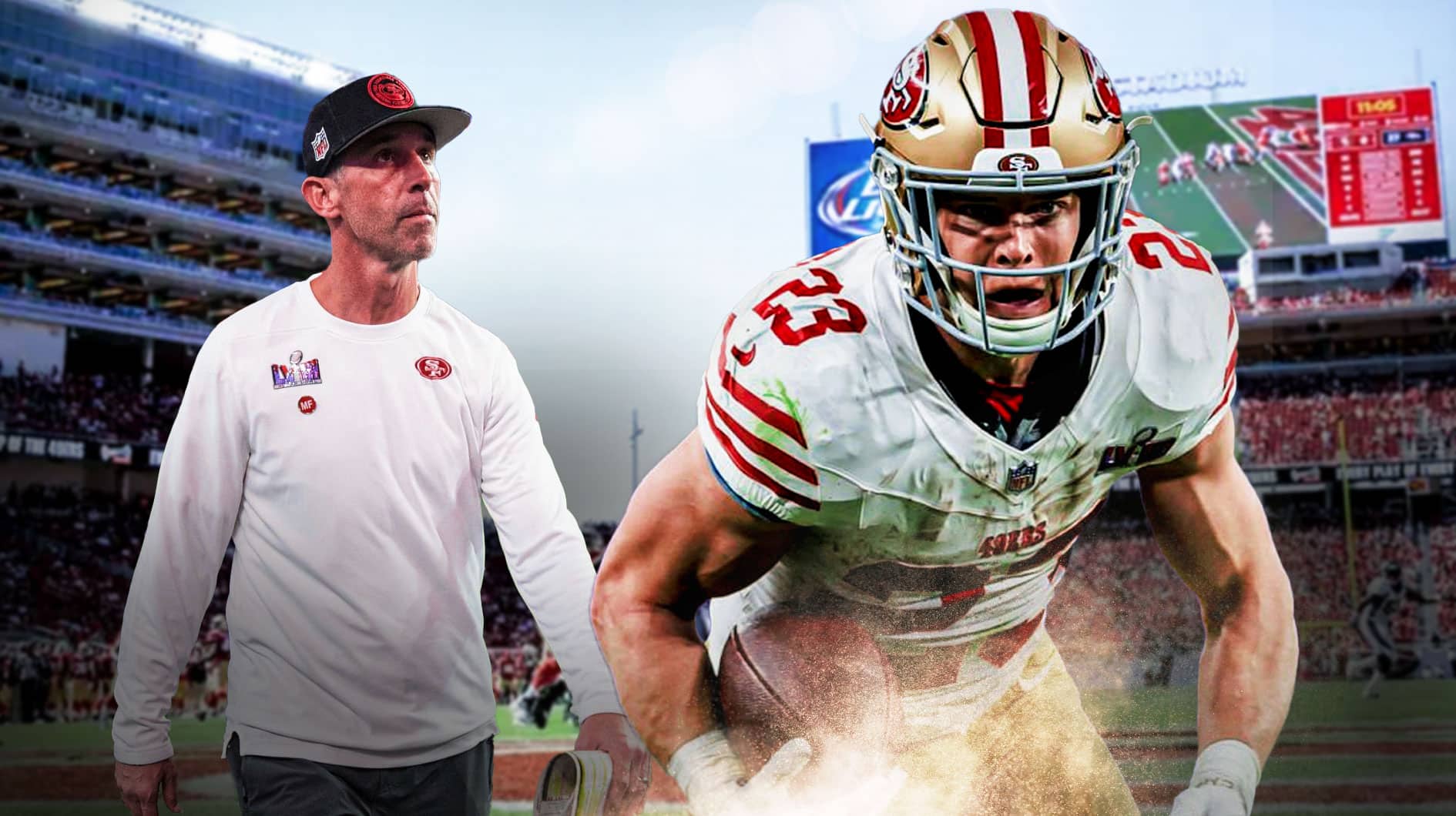 Kyle Shanahan hints at smaller Christian McCaffrey workload in 2024 season