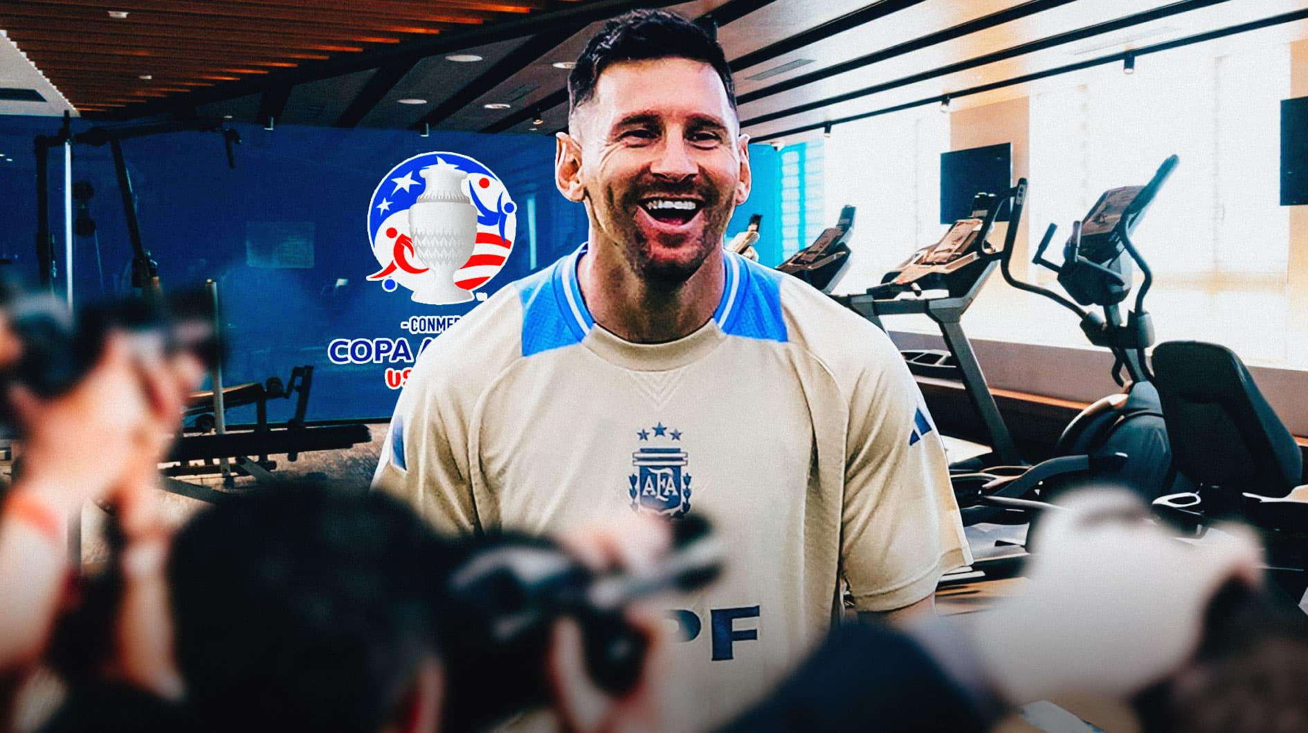 Lionel Messi shows off new gym routine for Copa America 2024