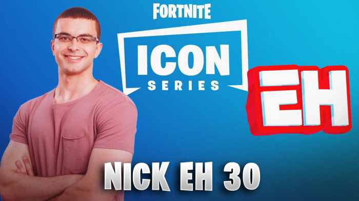 Nick Eh 30 Confirms He's Joining The Fortnite Icon Series