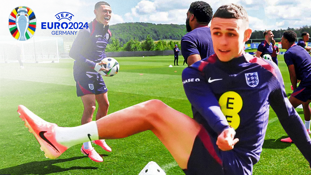 Phil Foden returns to the England camp after birth of his child