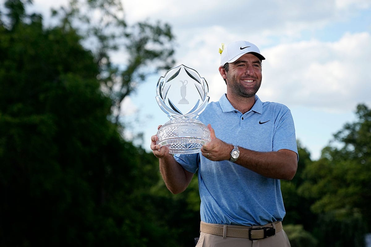 Memorial winner Scottie Scheffler joins Tiger Woods on exclusive list