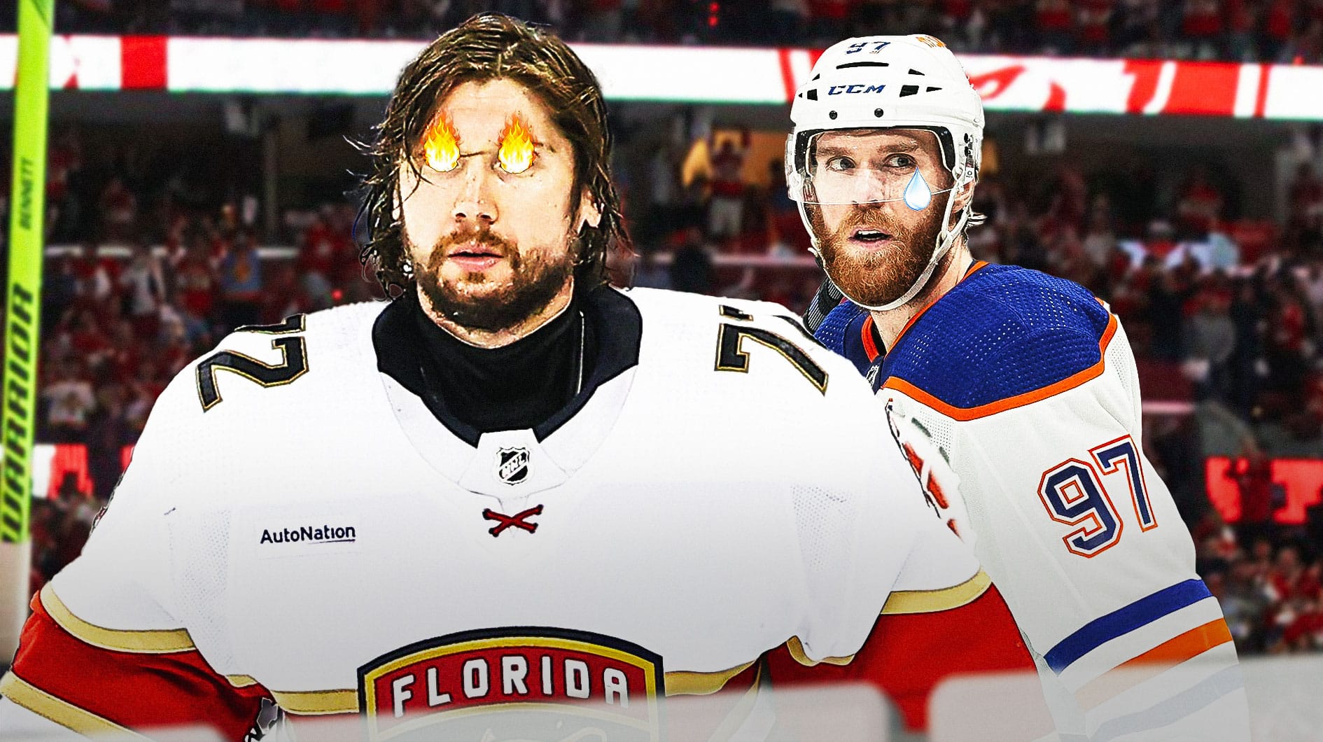 Sergei Bobrovsky's electric save robs historic Oilers power play in Game 1