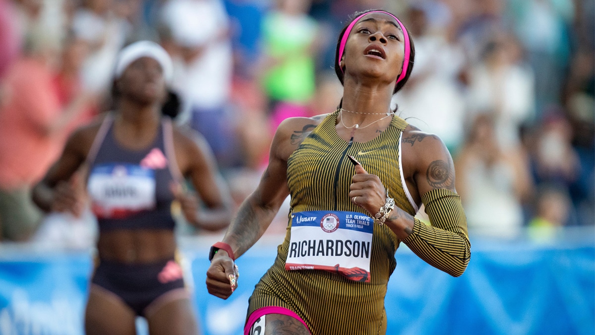 Sha'Carri Richardson's historic Olympic Trials run has fans losing ...
