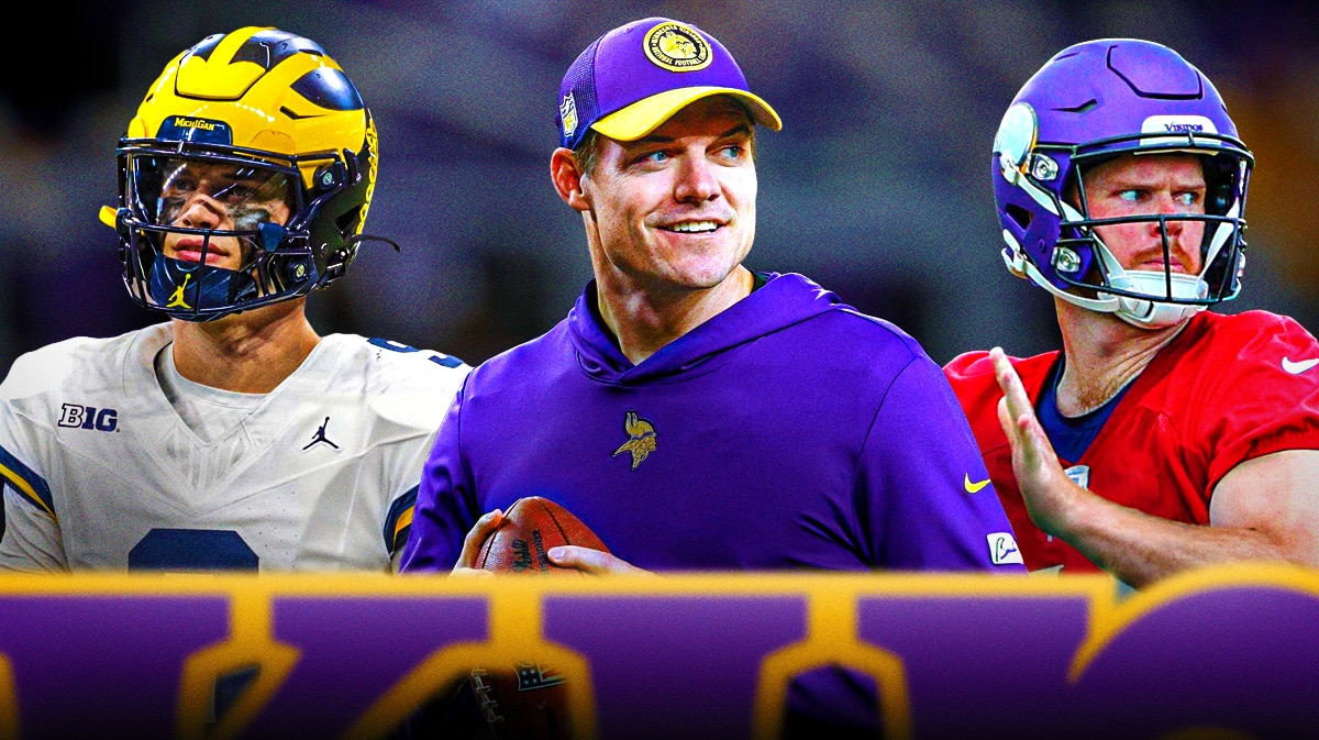 Vikings' Kevin O'Connell reveals Sam Darnold admission that will catch J.J. McCarthy's attention