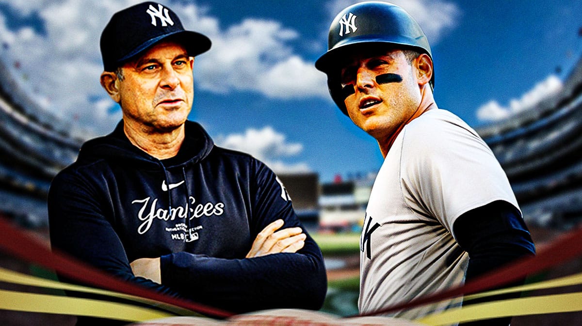 Yankees' Aaron Boone gets real on benching Anthony Rizzo