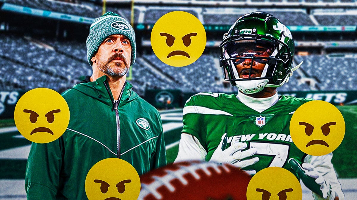 Jets QB Aaron Rodgers sets record straight on fiery Garrett Wilson exchange