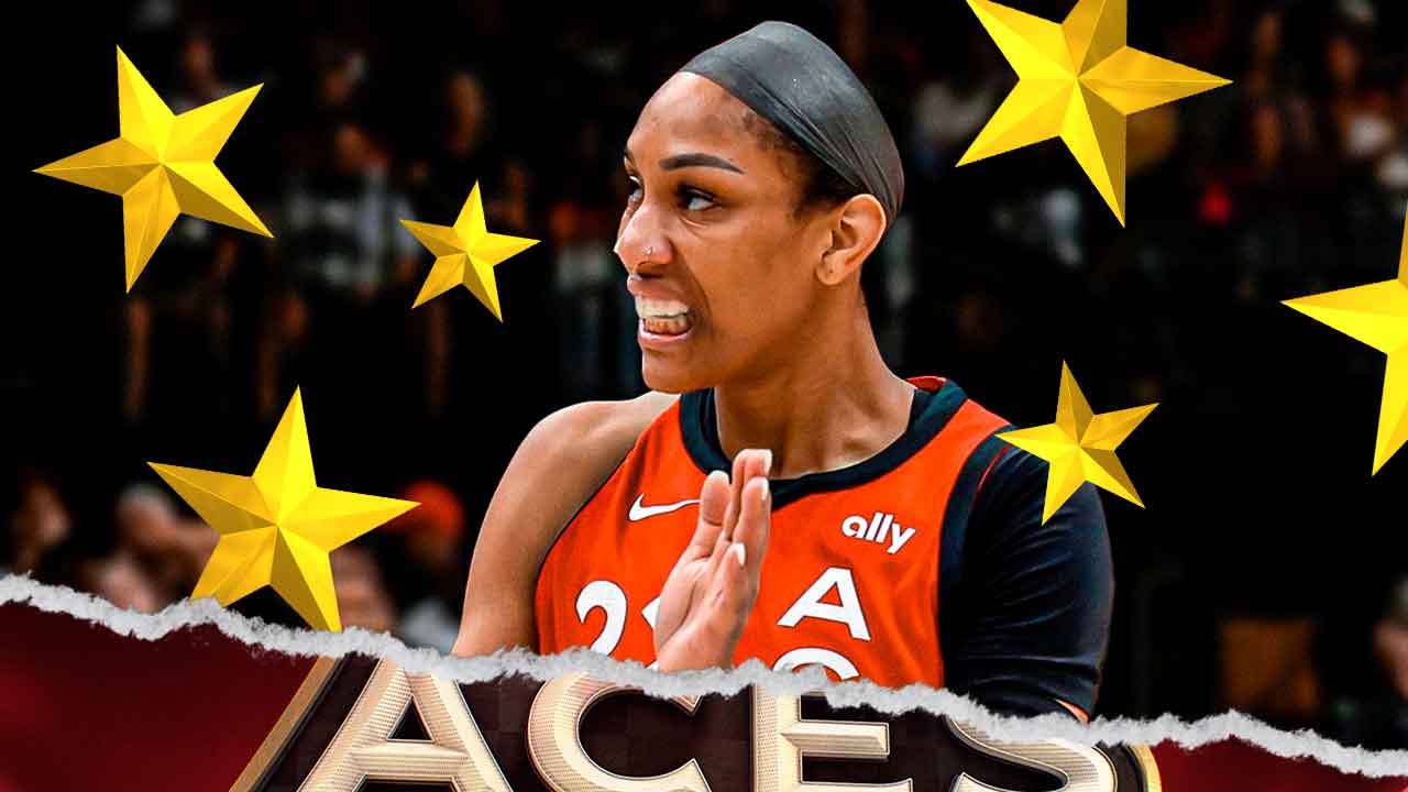 A'ja Wilson hits career milestone in Aces' big game vs. Storm