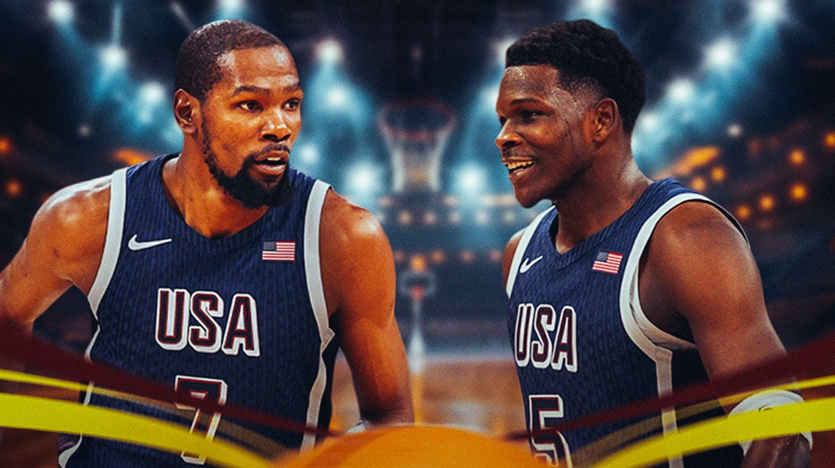 Anthony Edwards following Kevin Durant like 'big brother' on Team USA