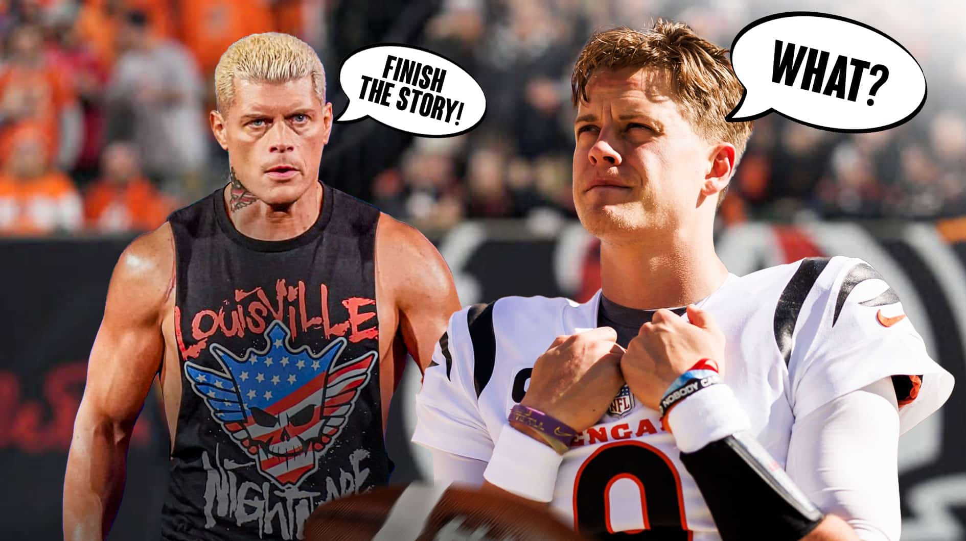 Even Joe Burrow realizes that Cody Rhodes' 'Finish the Story' is a ...