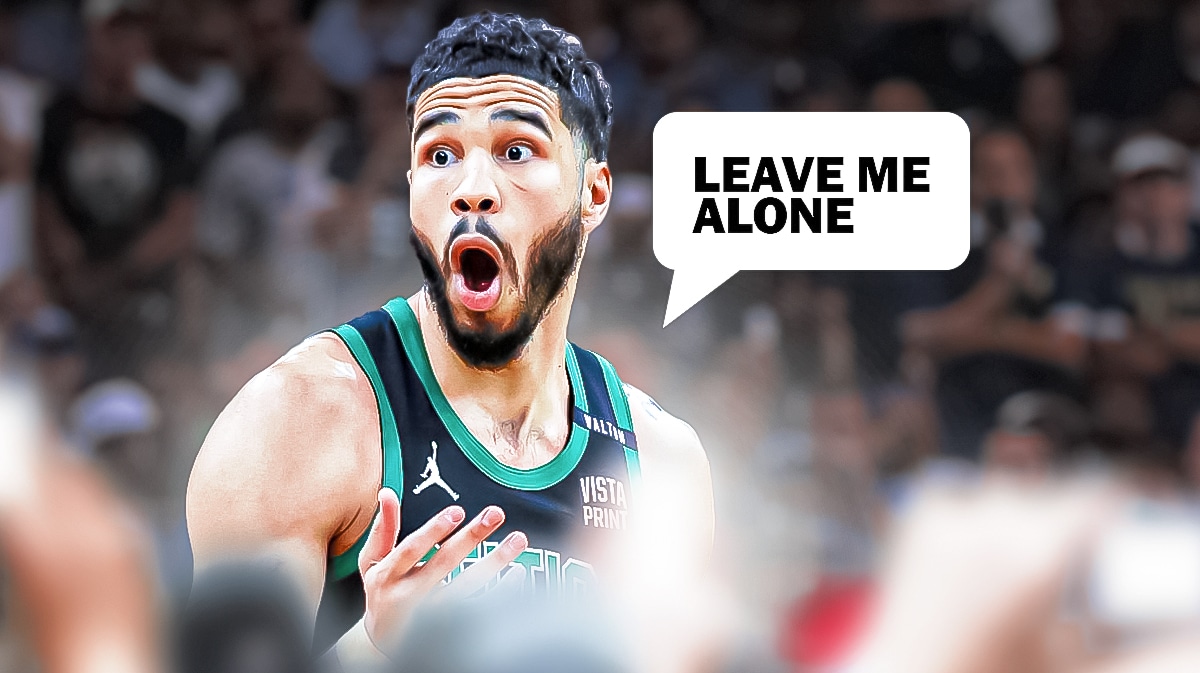 Celtics star Jayson Tatum gets real on struggling to deal with media ...