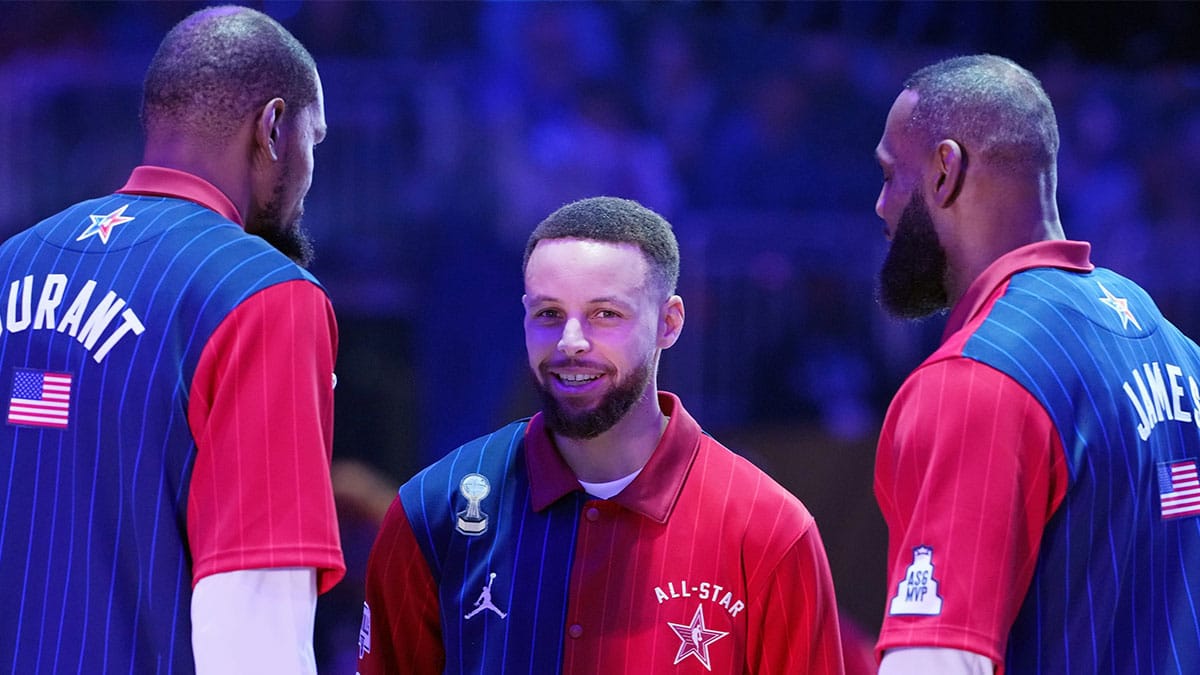 Warriors rumors: The Stephen Curry-LeBron James-Kevin Durant team-up ...
