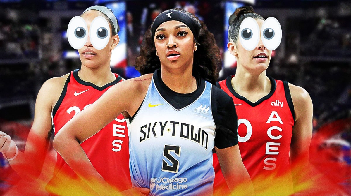 Sky's Angel Reese reaches unreal heights vs. Aces with historic rookie ...