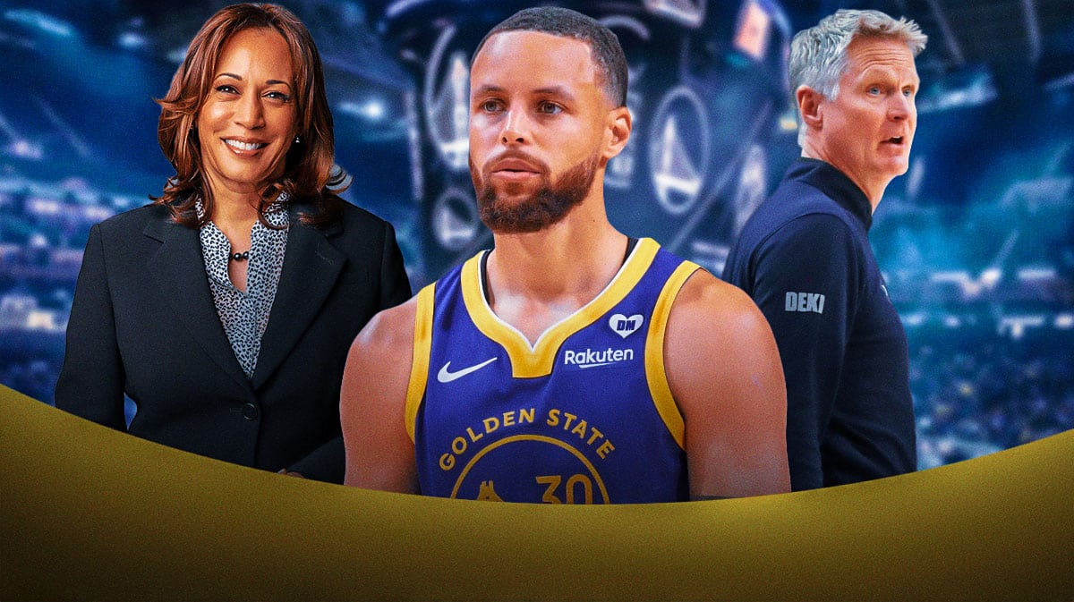 Steph Curry, Steve Kerr speak on Kamala Harris presidential bid