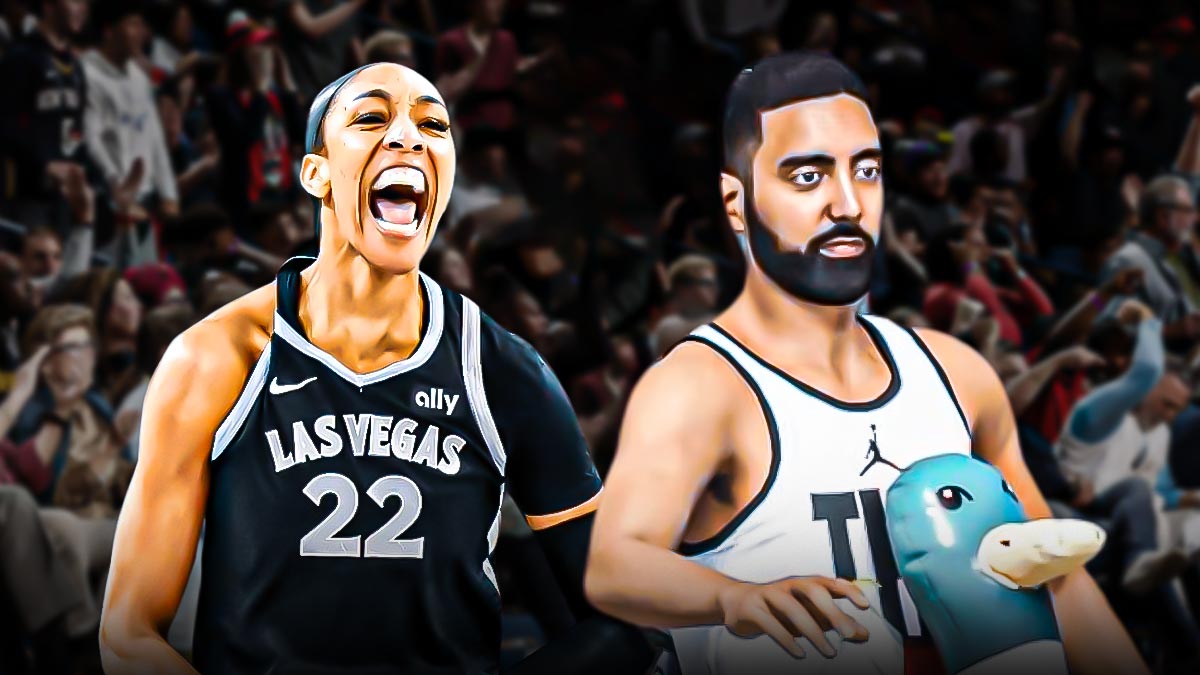 Aces' A'ja Wilson sends NBA 2K25 '99' rating message to Ronnie 2K