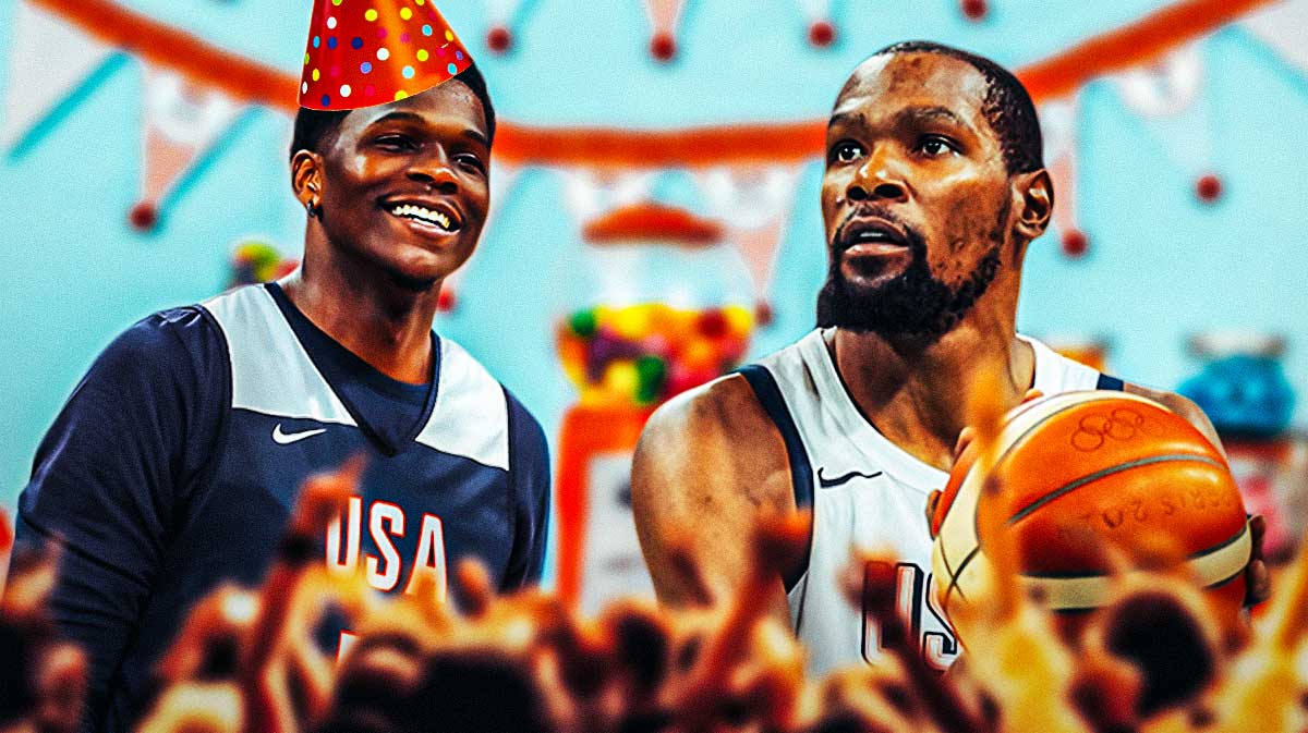 Anthony Edwards gets epic Kevin Durant surprise for 23rd birthday