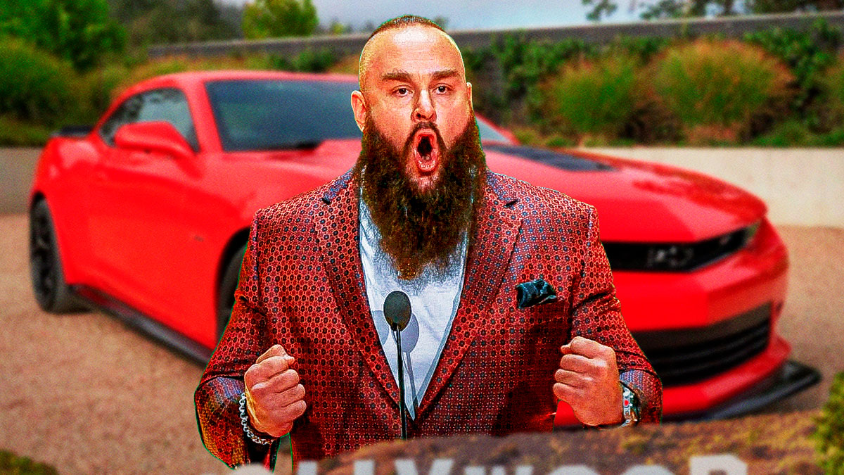 Check out Braun Strowman's surprising $193K car collection, with photos