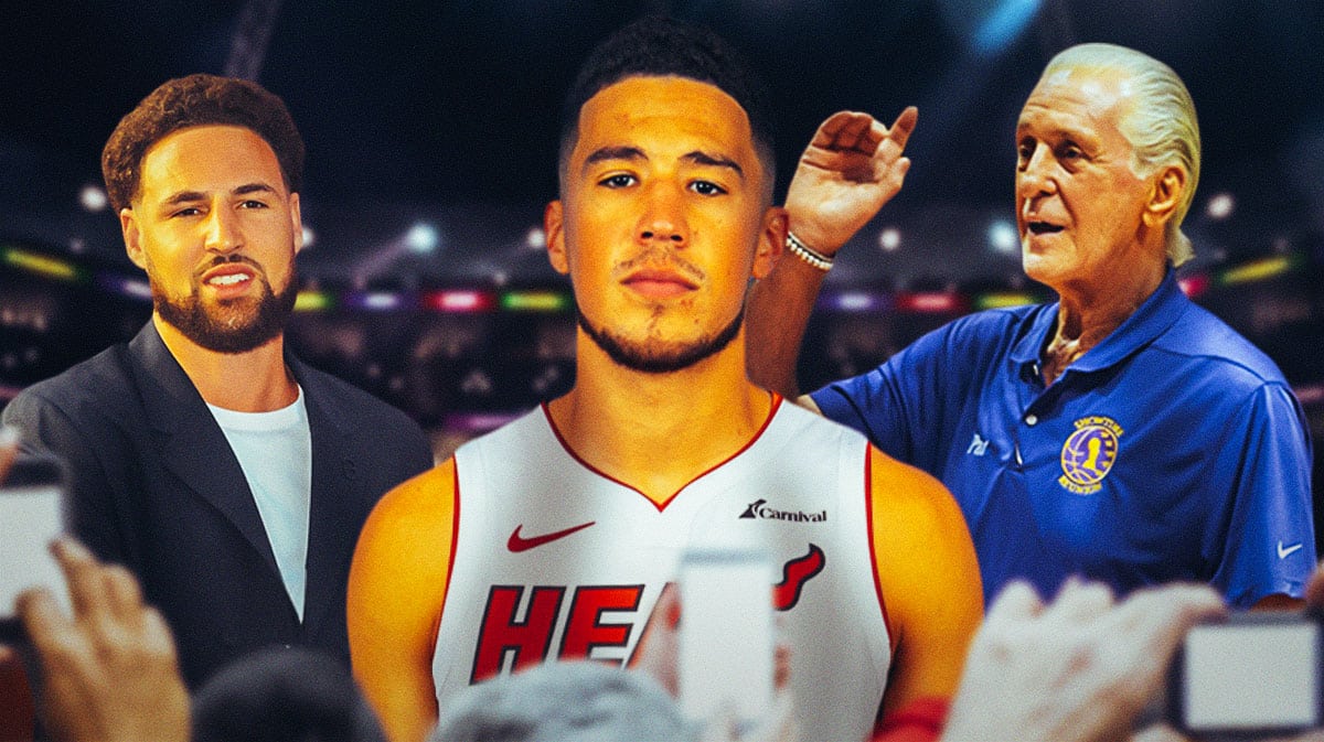 Devin Booker reveals Klay Thompson reason he thought Heat was going to ...