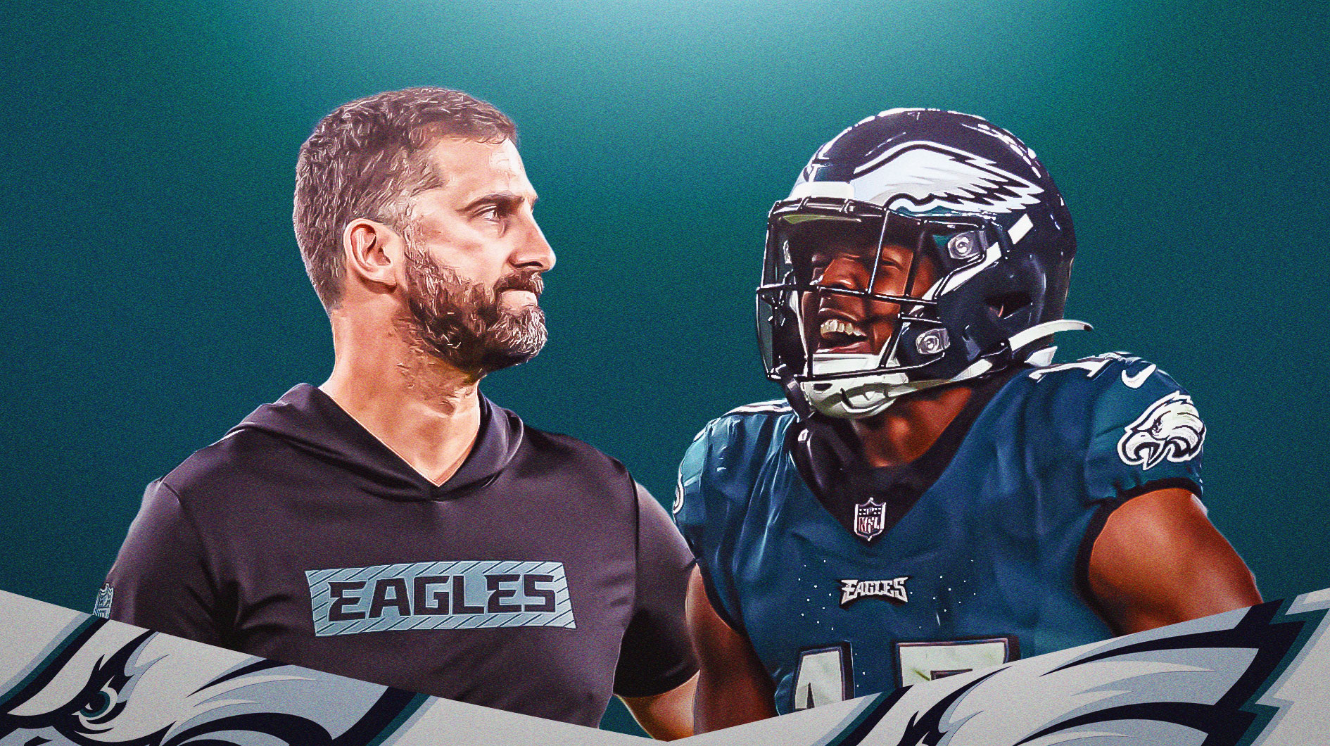 Nakobe Dean surges late with strong push for Eagles starting spot