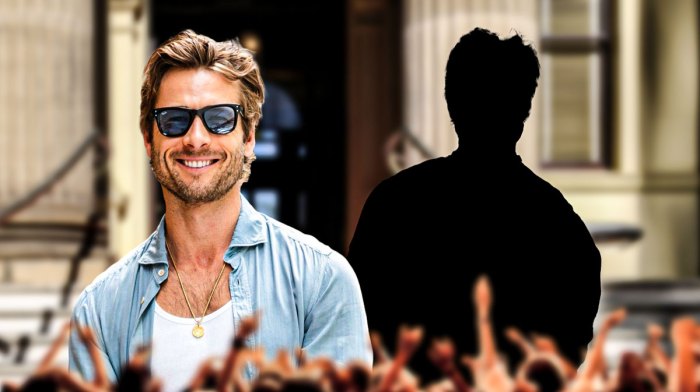 Glen Powell disappears under prosthetics in first Chad Powers set photos