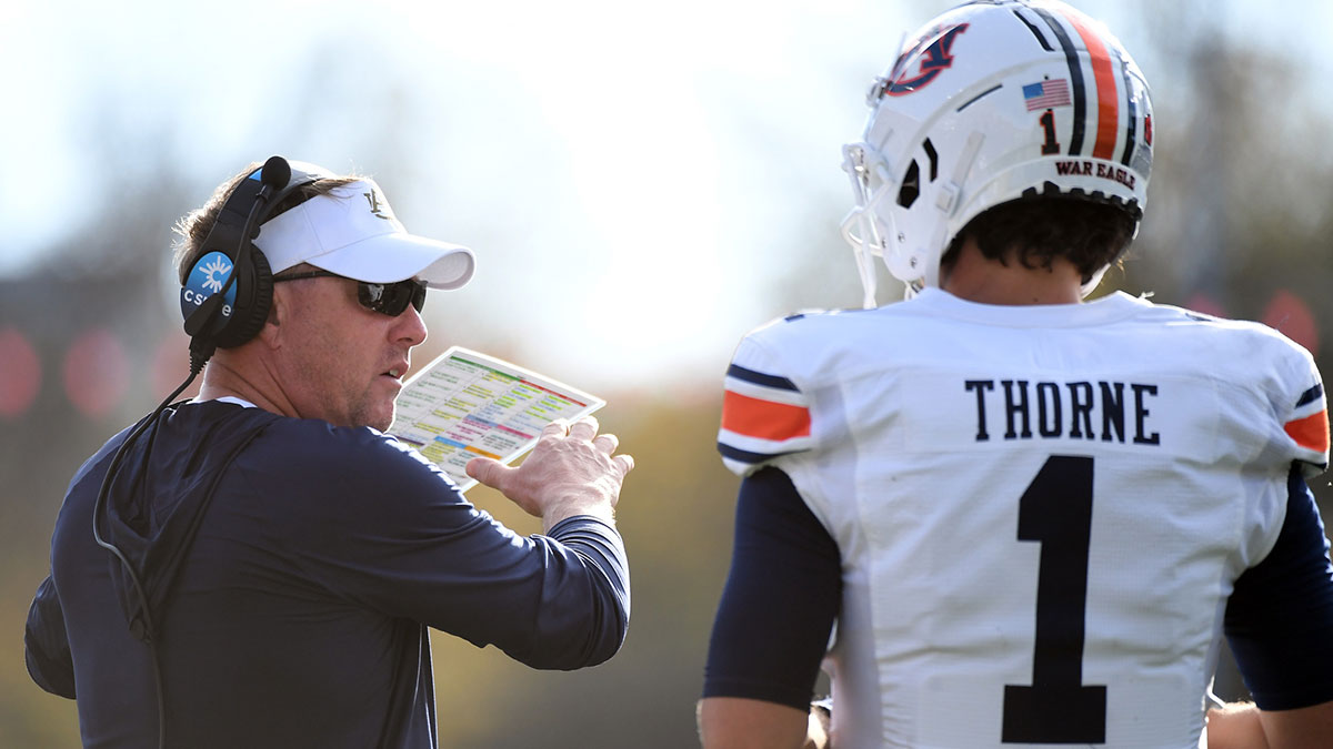 Auburn football Hugh Freeze's true feelings on potential QB change ...