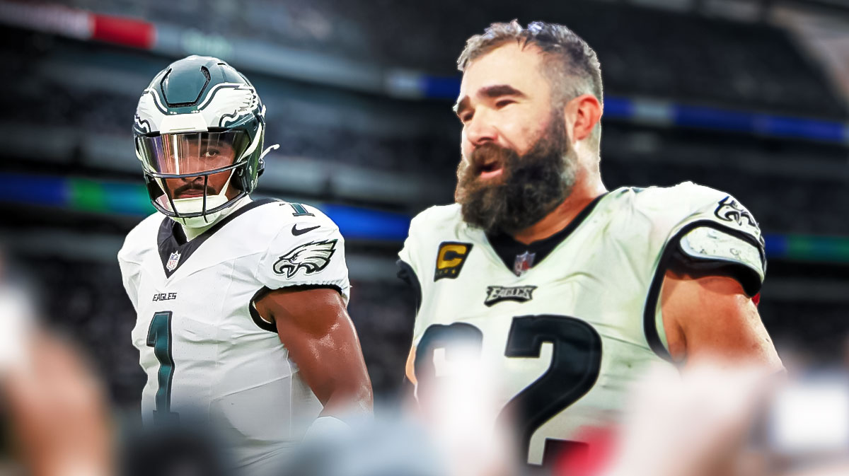 Jalen Hurts reveals how Jason Kelce's presence 'halted' development