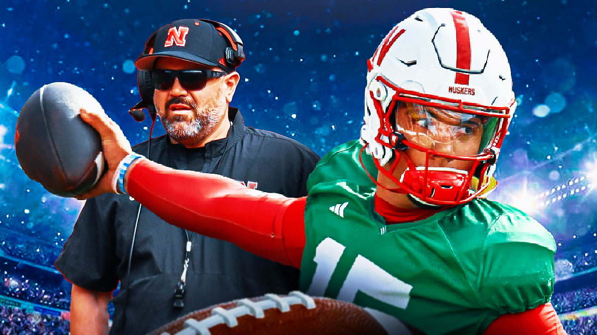 Nebraska football's Matt Rhule officially names Dylan Raiola starting ...